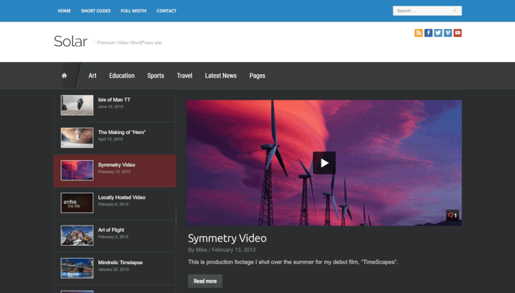 45+ Best YouTube & Video Gallery WordPress Themes 2025 (Free + Premium ...