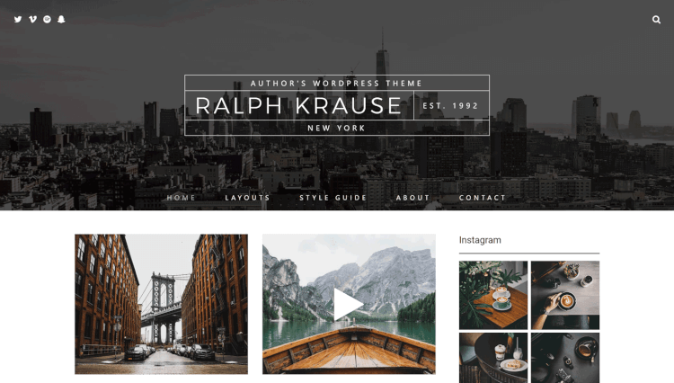 37+ Best Instagram WordPress Themes & Plugins 2018 - Theme Junkie