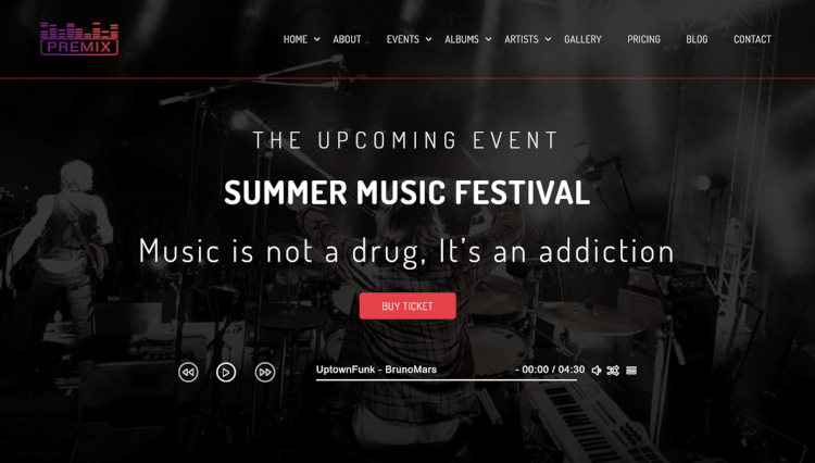 65+ Best DJ WordPress Themes 2025 (Free & Premium) - Theme Junkie