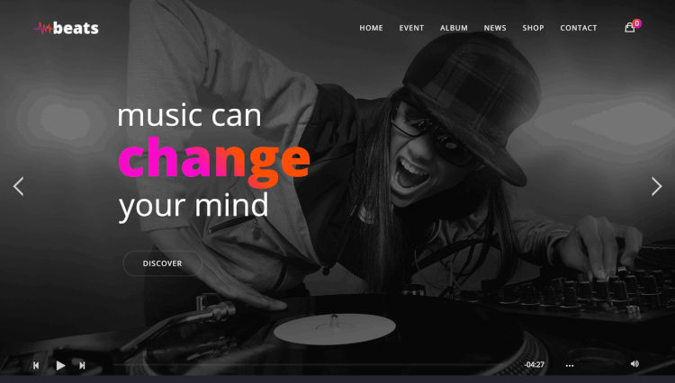 65+ Best DJ WordPress Themes 2023 (Free & Premium) - Theme Junkie