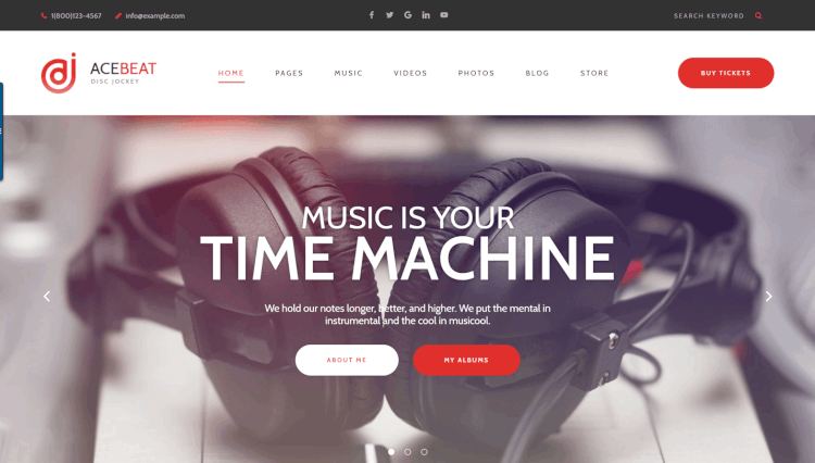 65+ Best DJ WordPress Themes 2023 (Free & Premium) - Theme Junkie