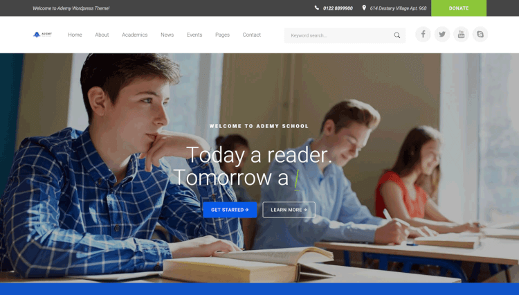 55+ Best School WordPress Themes 2024 (Free & Premium) - Theme Junkie