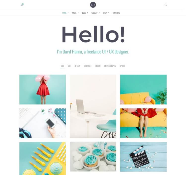 55+ Best WordPress Themes for Graphic Designers 2024 (Free & Premium ...