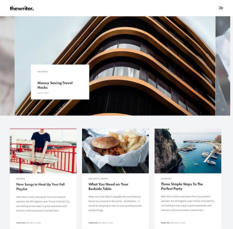 35+ Best Simple & Clean WordPress Blog Themes 2025 (Free & Premium ...