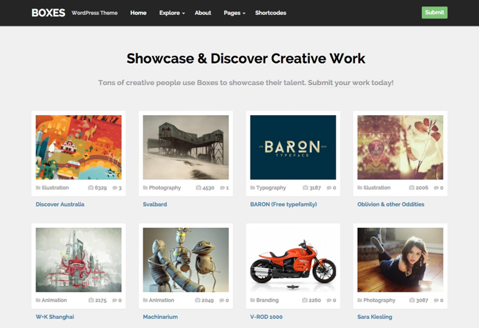Boxes Wordpress Theme Theme Junkie
