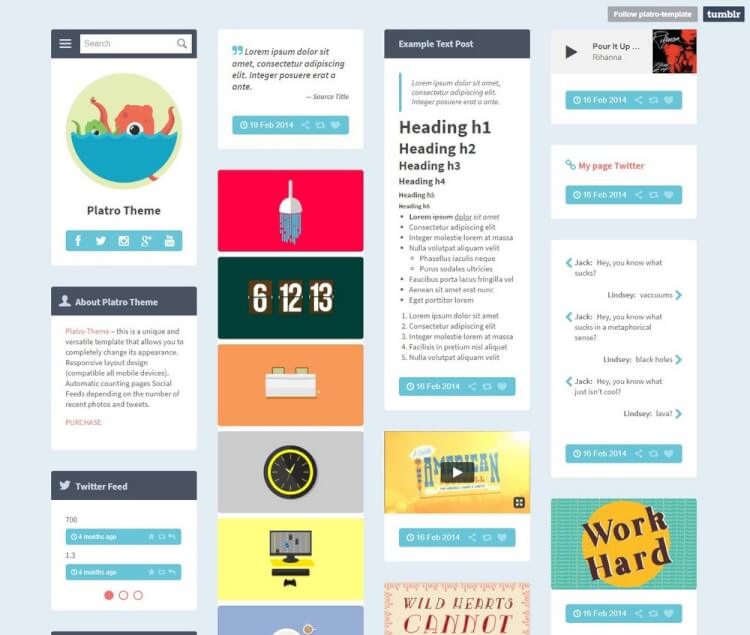 38+ Best Tumblr Themes 2025 - Theme Junkie