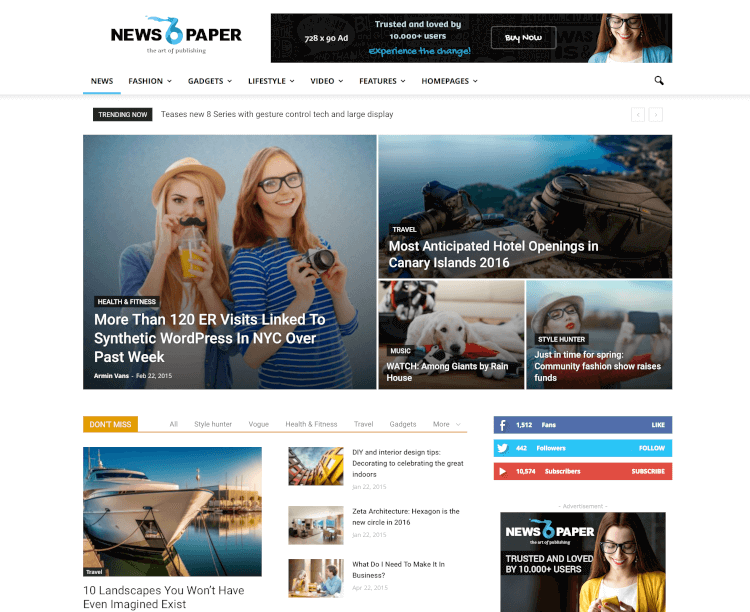 30+ Best Google AdSense WordPress Themes 2024 - Theme Junkie