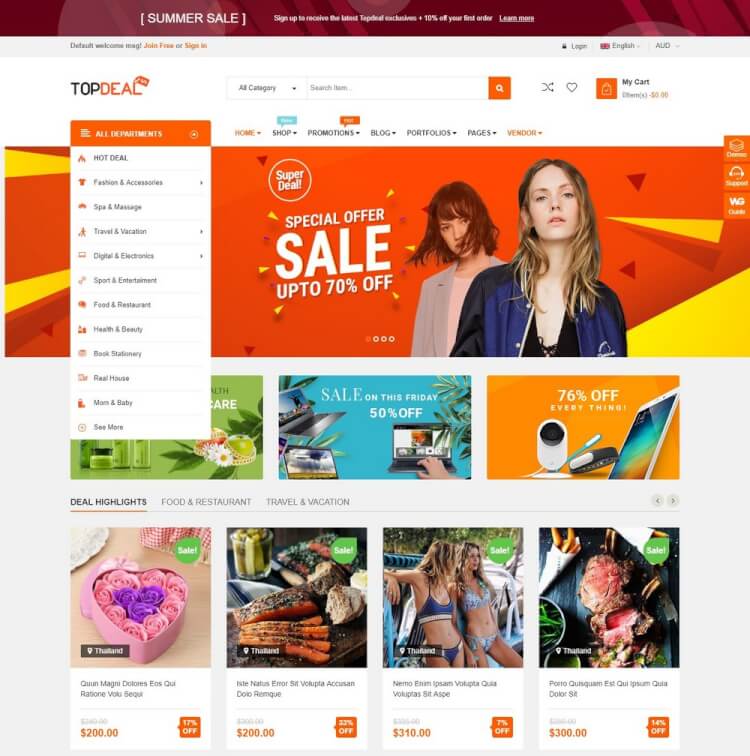 20+ Best Deals & Coupon Site WordPress Themes 2024 - desainae.com