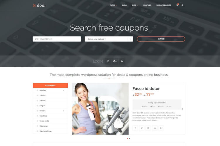 20+ Best Deals & Coupon Site WordPress Themes 2024 - desainae.com