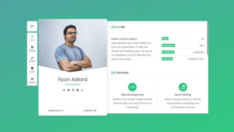 55+ Best CV and Resume WordPress Themes 2025 (Free & Premium) - Theme ...