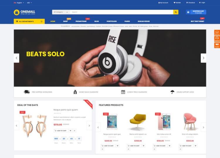 25+ Best WordPress Marketplace Themes 2024 (Free & Premium) - desainae.com