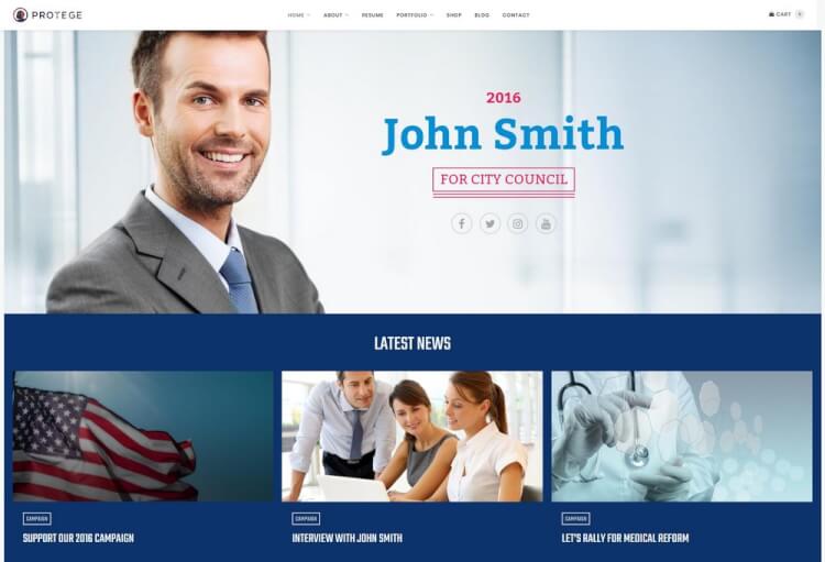 55+ Best Political WordPress Themes 2025 (Free & Premium) - Theme Junkie