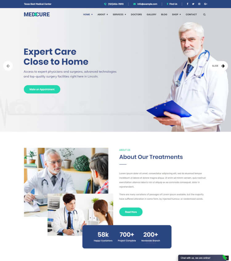 50+ Best Health WordPress Themes 2021 (Free & Premium) – desainae.com