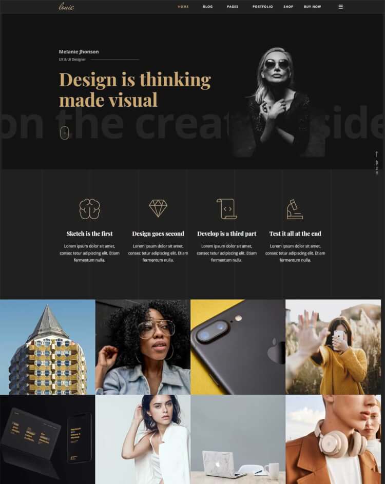 55+ Best WordPress Themes for Graphic Designers 2024 (Free & Premium ...