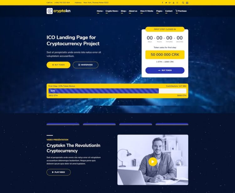 20+ Best Bitcoin & Cryptocurrency WordPress Themes – desainae.com