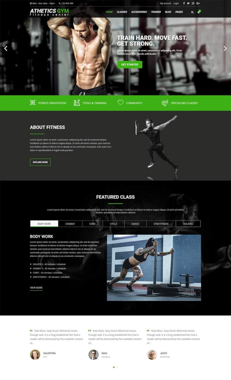 40+ Best Gym WordPress Themes 2024 (Free & Premium) - Theme Junkie