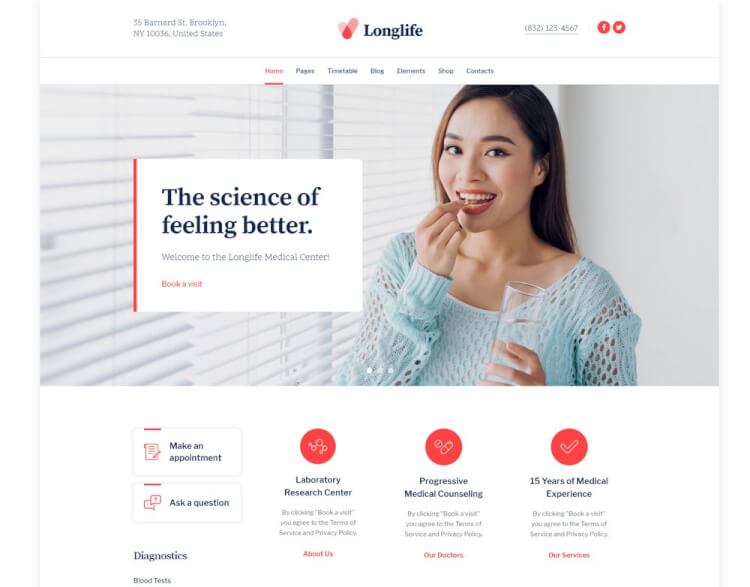 50+ Best Health WordPress Themes 2024 (Free & Premium) - desainae.com