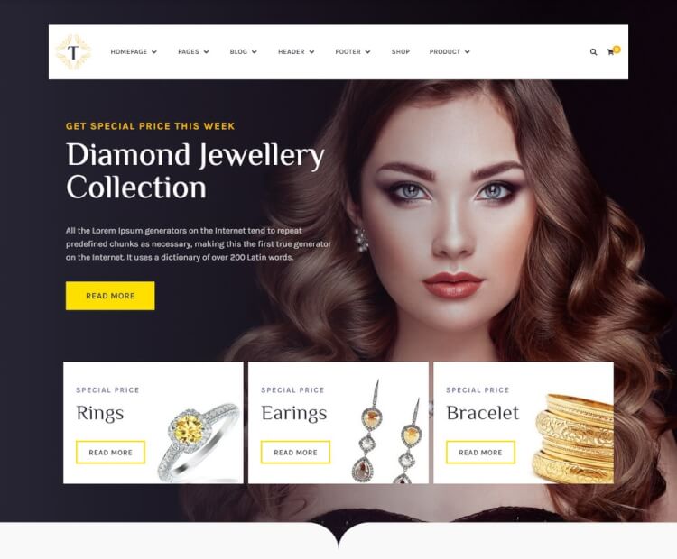 30+ Best Jewelry WordPress Themes 2024 (Free & Premium) - Theme Junkie
