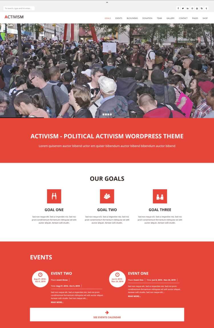 55+ Best Political WordPress Themes 2025 (Free & Premium) - Theme Junkie