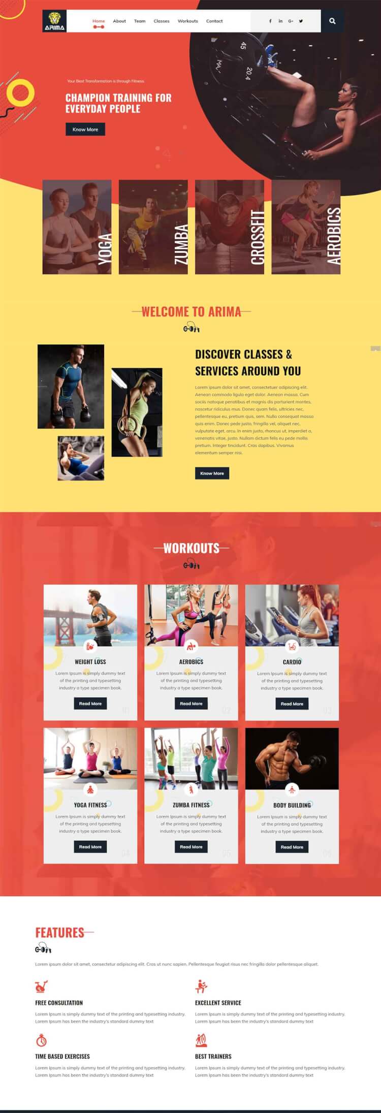 20+ Best Sport & Athlete Coaching WordPress Themes 2024 - desainae.com