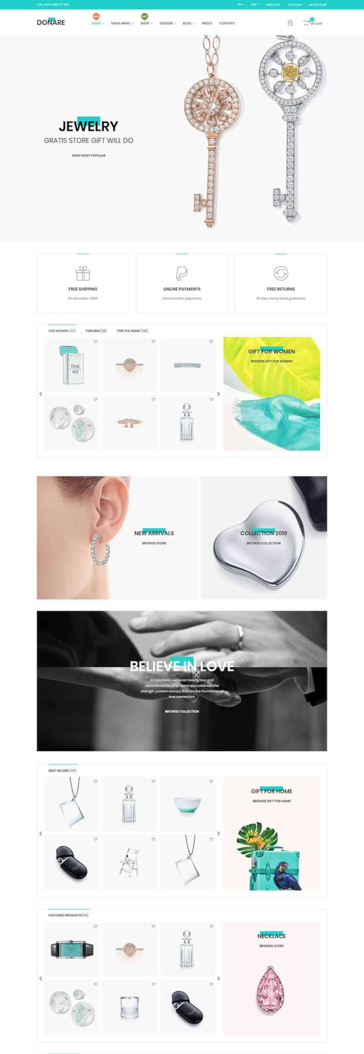 30+ Best Jewelry WordPress Themes 2025 (Free & Premium) - Theme Junkie