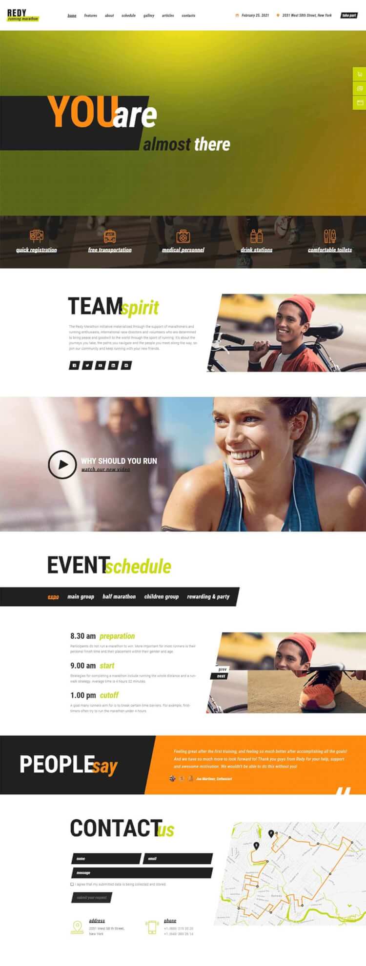 20+ Best Sport & Athlete Coaching WordPress Themes 2024 - desainae.com