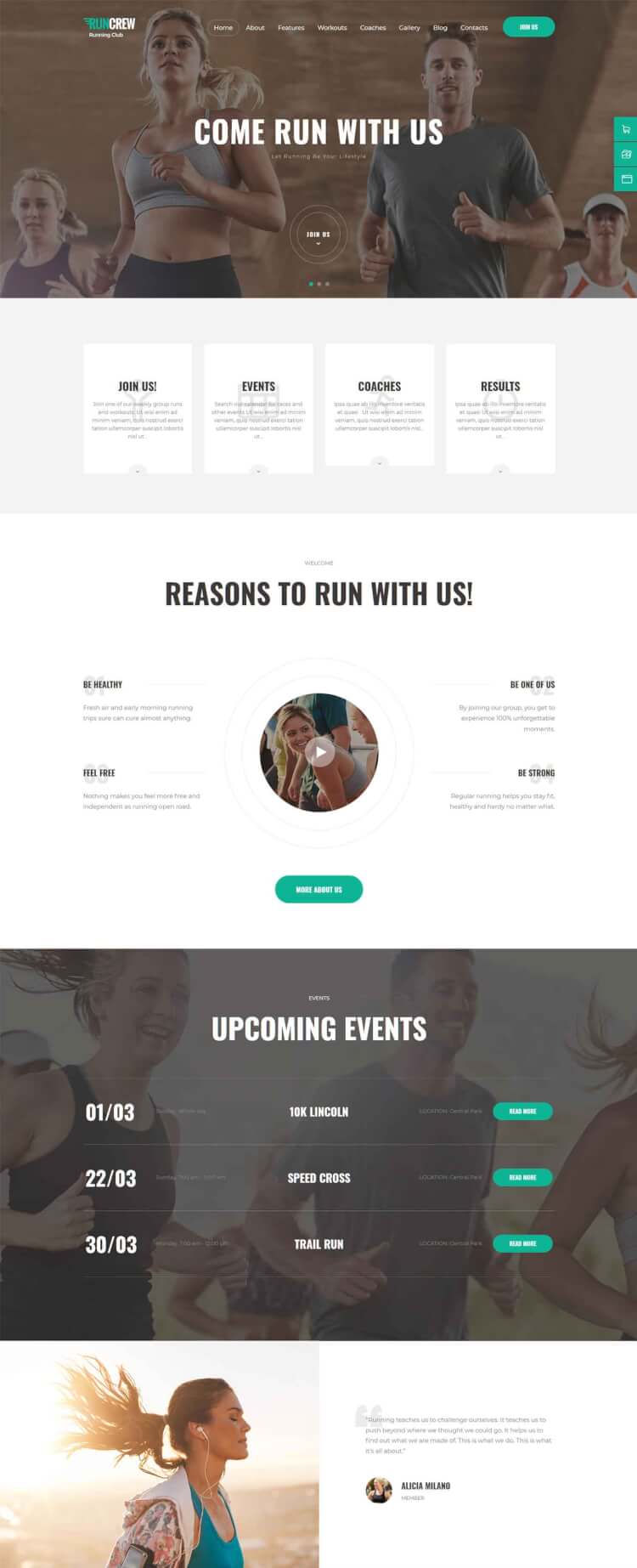 20+ Best Sport & Athlete Coaching WordPress Themes 2024 - desainae.com