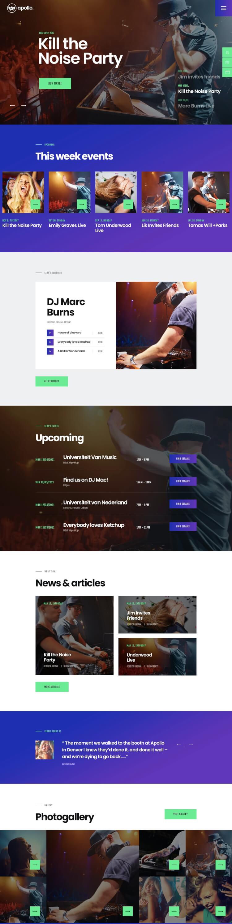 65+ Best DJ WordPress Themes 2025 (Free & Premium) - Theme Junkie