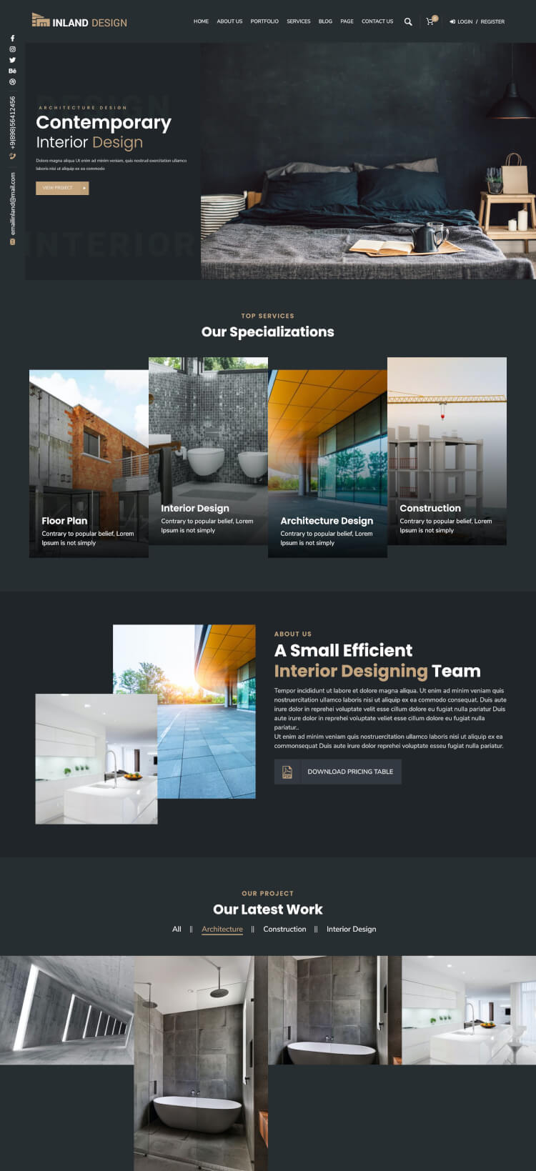 35+ Best Architecture WordPress Themes 2025 (Free & Premium) - Theme Junkie
