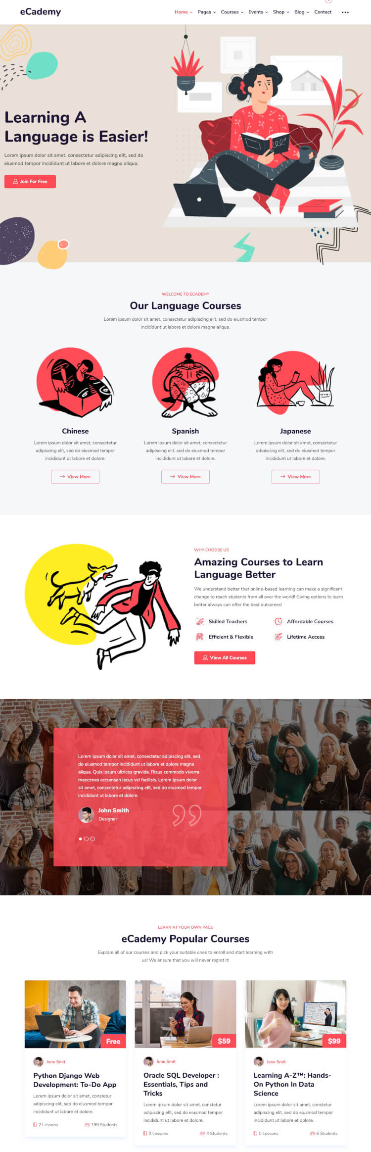 35+ Best Education & University WordPress Themes (Free & Premium) 2025 ...