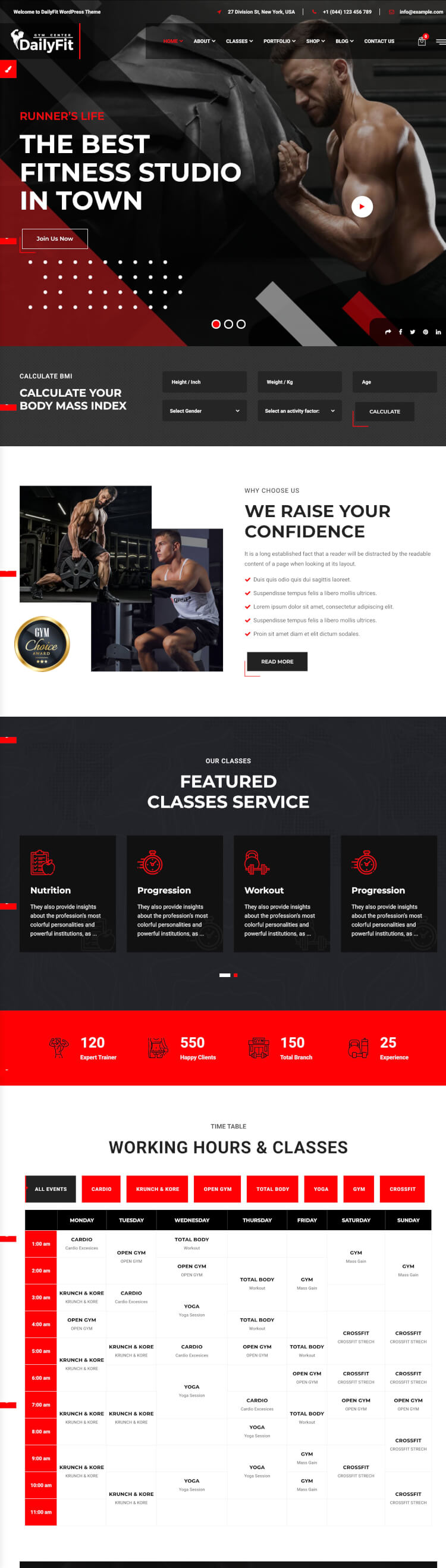 40+ Best Gym WordPress Themes 2024 (Free & Premium) - Theme Junkie