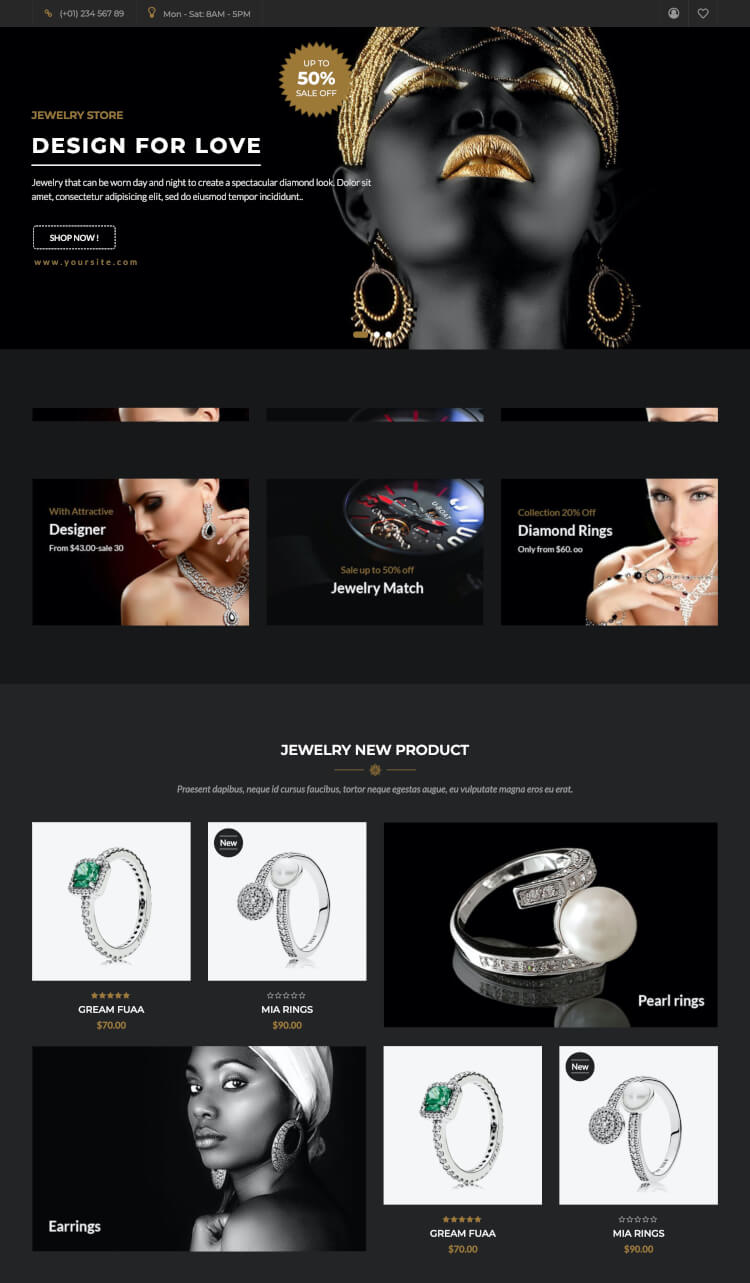 30+ Best Jewelry WordPress Themes 2024 (Free & Premium) - Theme Junkie