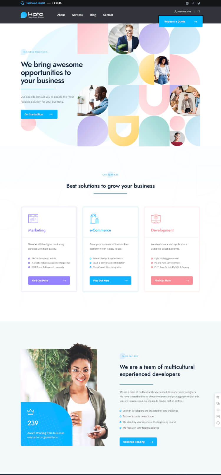 50+ Best Elementor WordPress Themes 2025 (Free & Pro) - Theme Junkie
