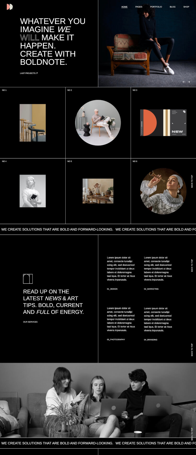 55+ Best WordPress Themes for Graphic Designers 2024 (Free & Premium ...