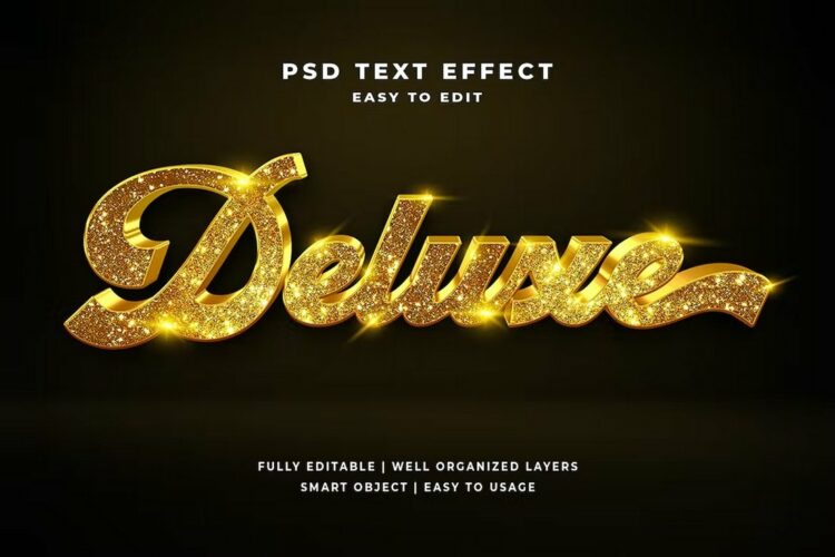 35+ Gold Effects & Patterns for Photoshop (+ Gold Foil Effects) - Theme ...