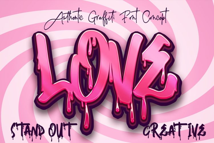 30+ 3D Lettering Fonts (Best 3D Fonts for Logos, Graffiti & More) 2025 ...