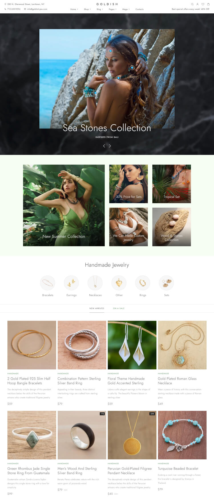 30+ Best Jewelry WordPress Themes 2024 (Free & Premium) - Theme Junkie