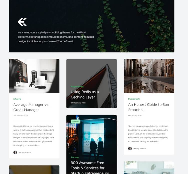 20+ Best Ghost Themes (Free & Pro Blog Themes) 2025 - Theme Junkie