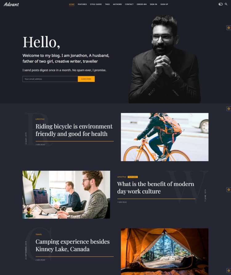20+ Best Ghost Themes (Free & Pro Blog Themes) 2025 - Theme Junkie