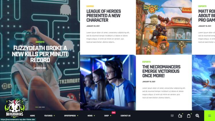 37+ Best WordPress Gaming & eSports Themes 2025 (Free & Premium ...