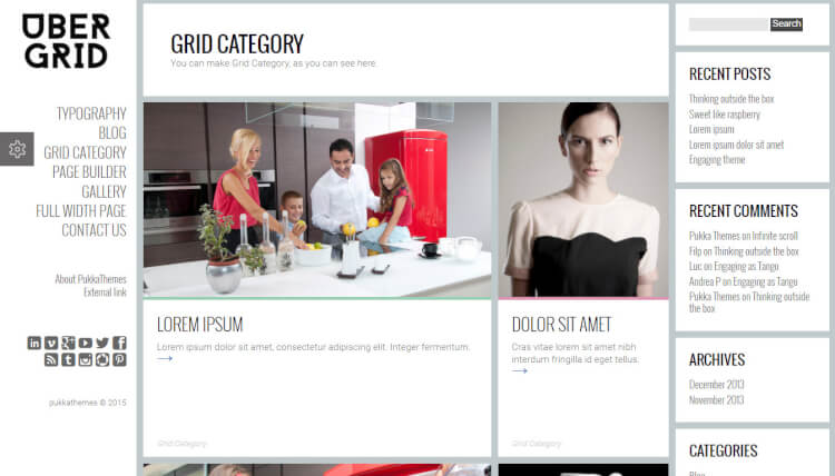 60+ Best Masonry & Grid WordPress Themes 2024 (Free & Premium) - Theme Junkie