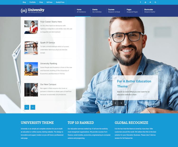 55+ Best School WordPress Themes 2025 (Free & Premium) - Theme Junkie