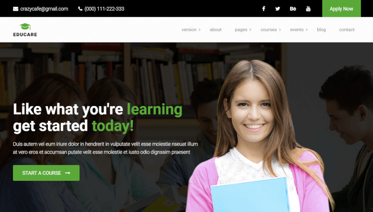 35+ Best Education & University WordPress Themes (Free & Premium) 2024 ...