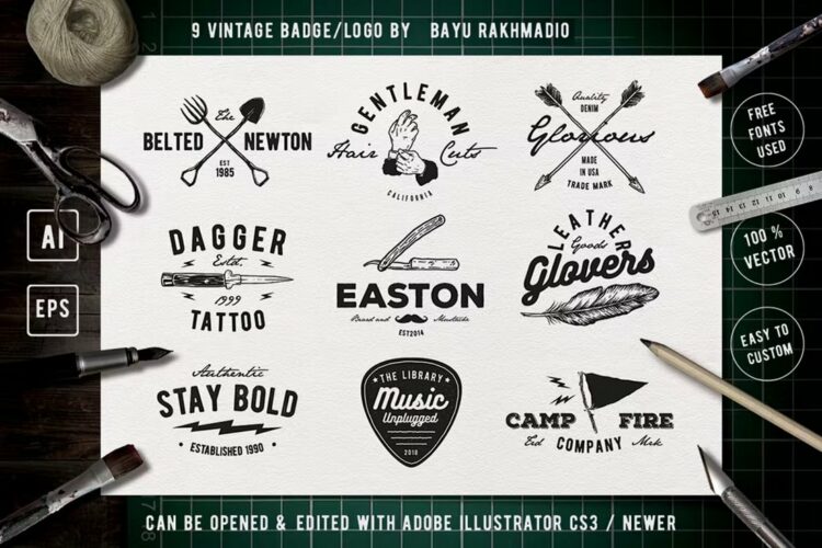 30+ Best Logo Badge Templates in 2024 (Free & Pro) - Theme Junkie