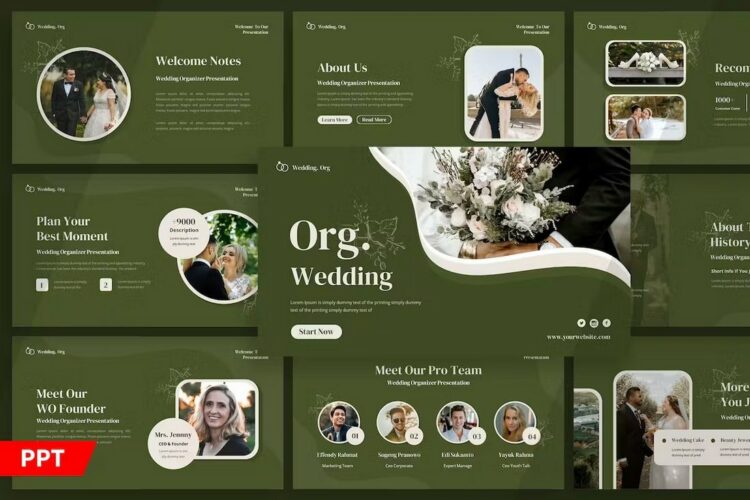 35+ Romantic Wedding Slideshow Ideas (+ PowerPoint PPT Templates ...