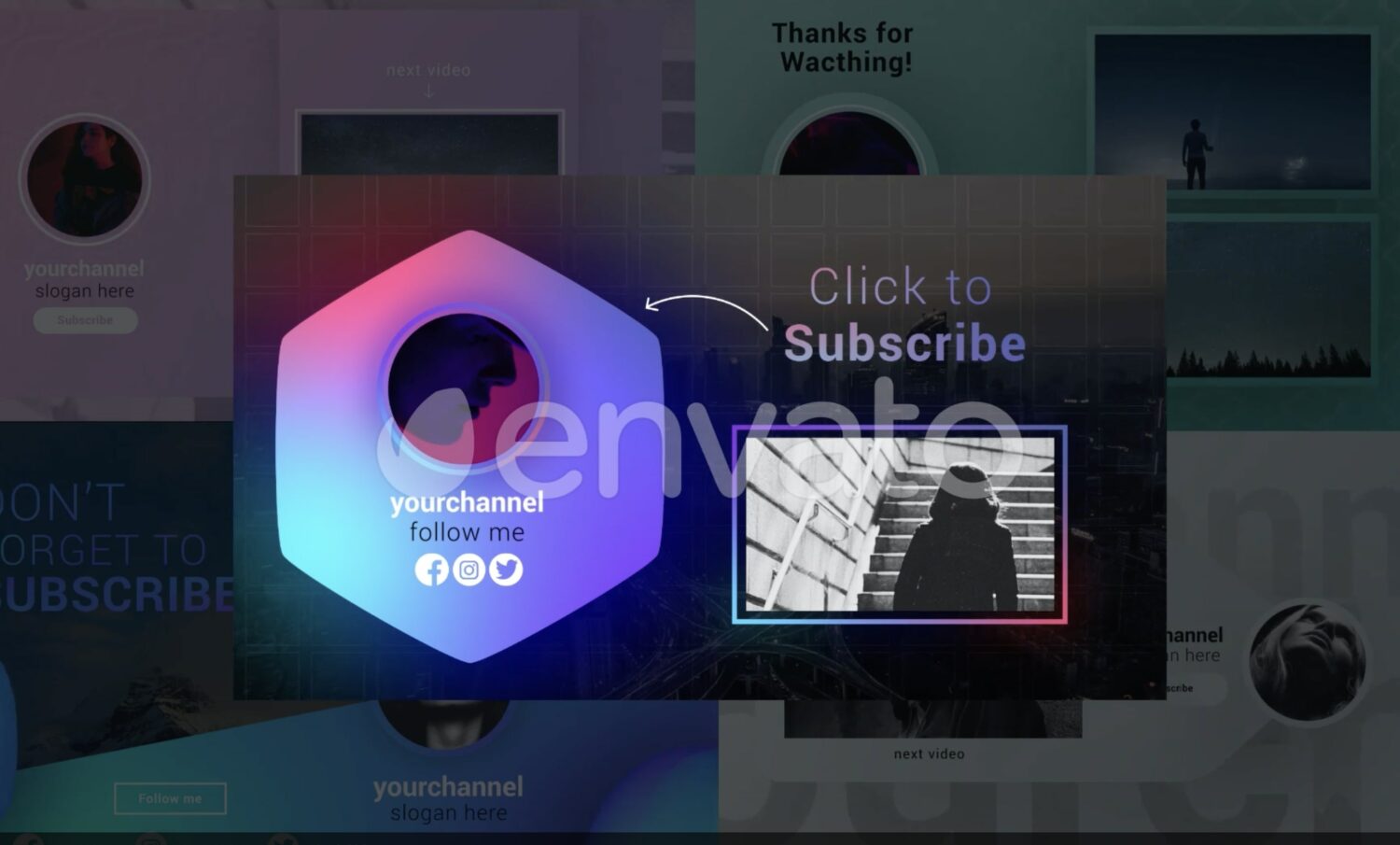 30+ Best After Effects Outro Templates (+ Free AE Outros) 2025 - Theme ...