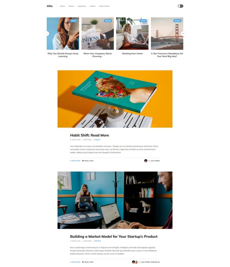 20+ Best Ghost Themes (Free & Pro Blog Themes) 2025 - Theme Junkie