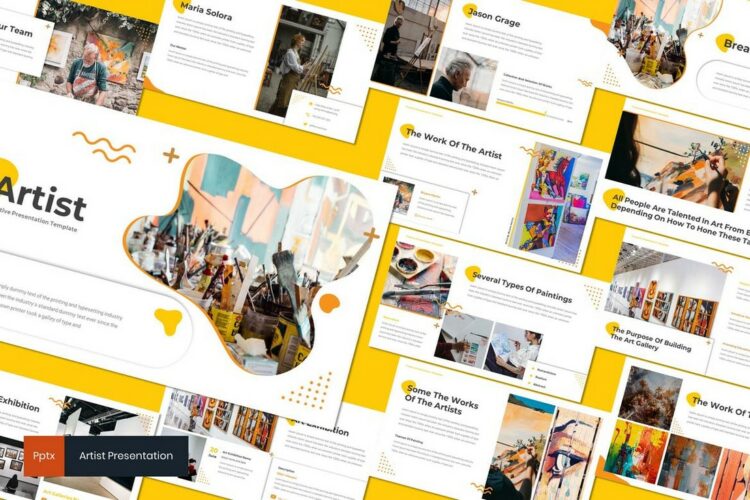 35+ Best Arts + Artistic PowerPoint (PPT) Templates 2025 - Theme Junkie
