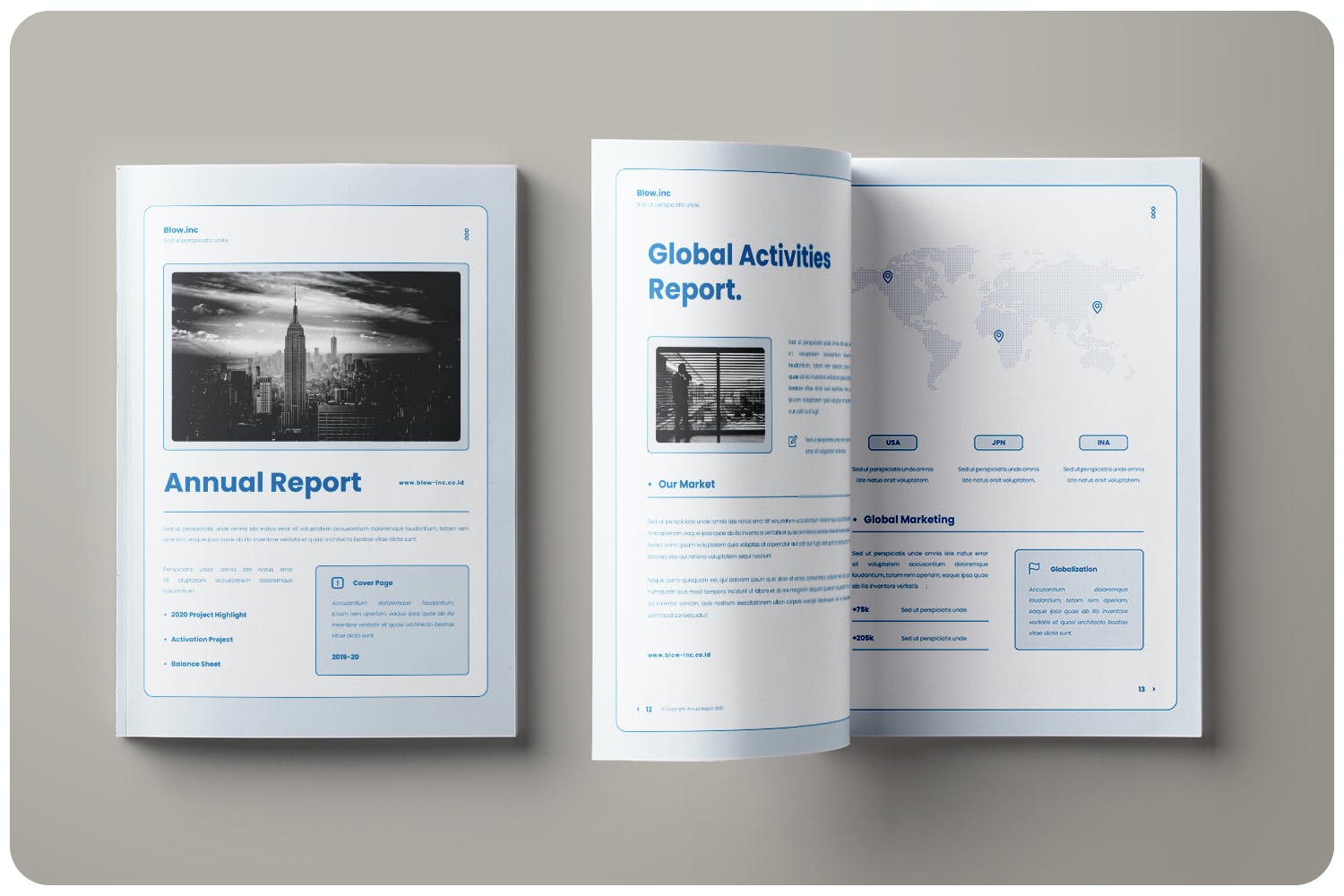 Annual Report Template Word Free Download