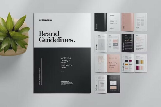 What Is a Brand Style Guide & How To Create One + Templates - Theme Junkie